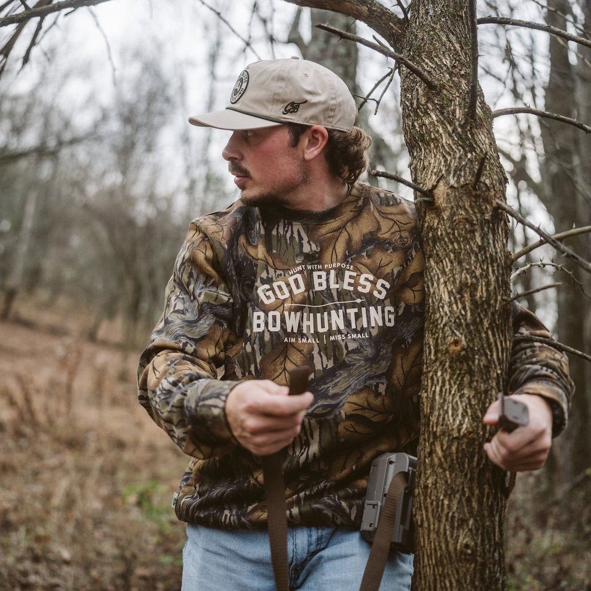 The Fall Foliage Crewneck – God Bless Bowhunting